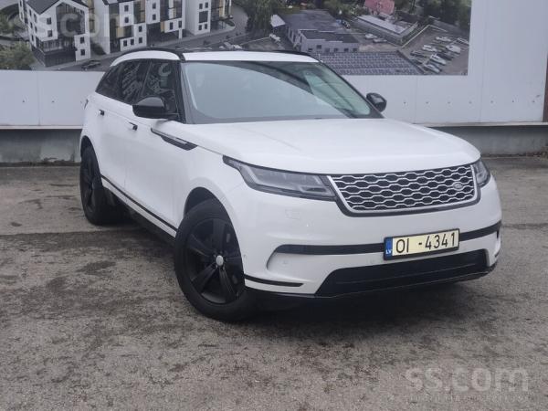 White Land Rover Range Rover Velar 2018 in Riga, with an engine capacity of 2.00 L and mileage of 95 thousand km for 31000 €, photo 1 on AUTOMOTO.COM.LV