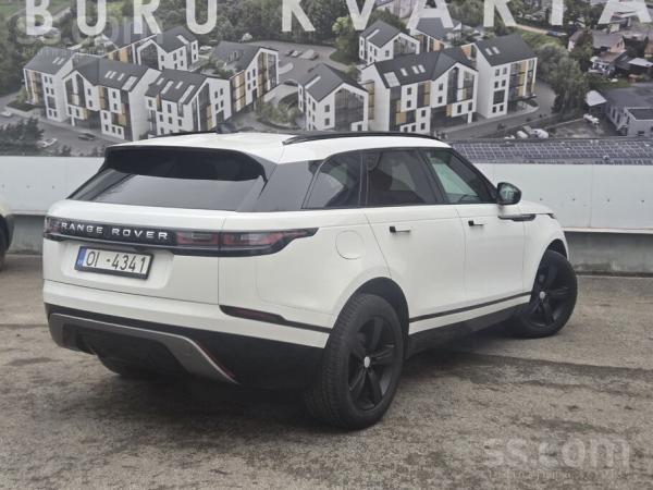 White Land Rover Range Rover Velar 2018 in Riga, with an engine capacity of 2.00 L and mileage of 95 thousand km for 31000 €, photo 4 on AUTOMOTO.COM.LV