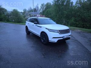White Land Rover Range Rover Velar 2018 in Riga, with an engine capacity of 2.00 L and mileage of 96 thousand km for 28000 €, photo 7 on AUTOMOTO.COM.LV