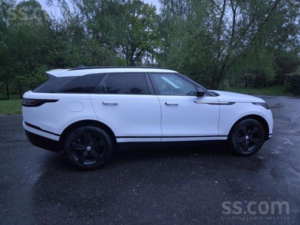 White Land Rover Range Rover Velar 2018 in Riga, with an engine capacity of 2.00 L and mileage of 96 thousand km for 26000 €, photo 6 on AUTOMOTO.COM.LV