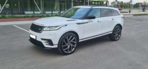 White Land Rover Range Rover Velar 2018 in Kaunas, with an engine capacity of 2.00 L and mileage of 103 thousand km for 29800 €, photo  on AUTOMOTO.COM.LV