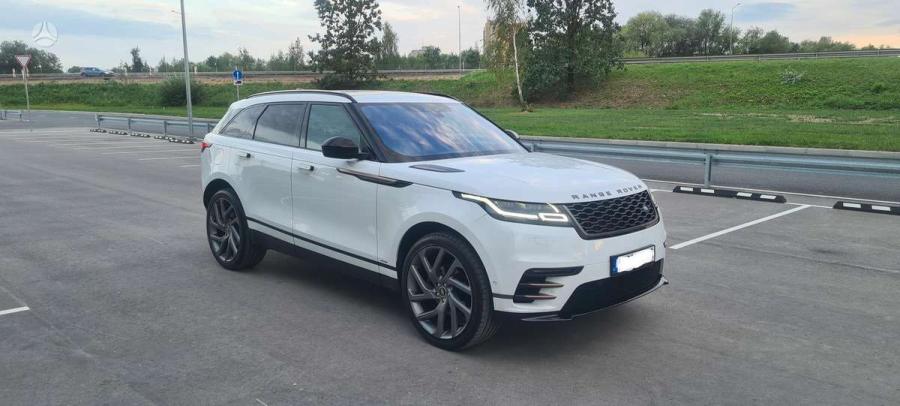 Balts Land Rover Range Rover Velar 2018 Kauņa, ar dzinēja tilpumu 2.00 L un nobraukumu 103 tūkst. km par 29800 €, foto 3 vietnē AUTOMOTO.COM.LV