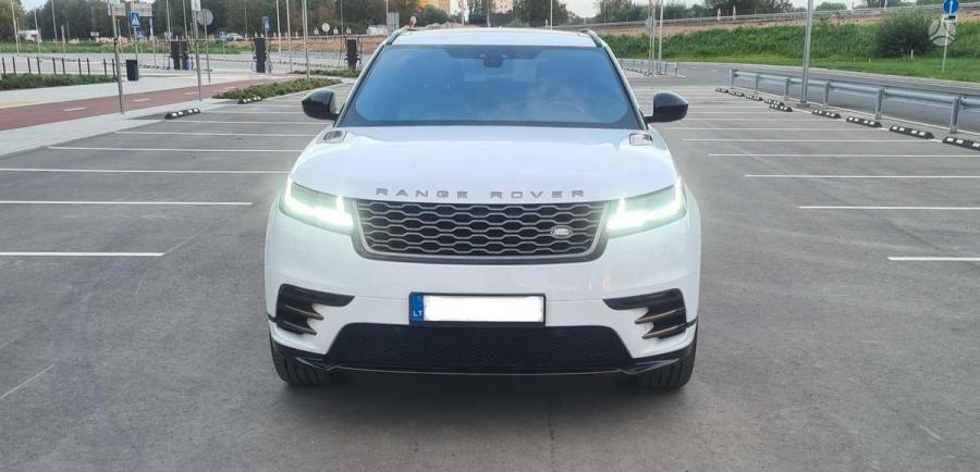 Balts Land Rover Range Rover Velar 2018 Kauņa, ar dzinēja tilpumu 2.00 L un nobraukumu 103 tūkst. km par 29800 €, foto 4 vietnē AUTOMOTO.COM.LV