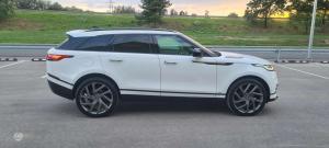 Balts Land Rover Range Rover Velar 2018 Kauņa, ar dzinēja tilpumu 2.00 L un nobraukumu 103 tūkst. km par 29800 €, foto 5 vietnē AUTOMOTO.COM.LV