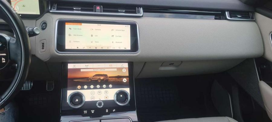 Balts Land Rover Range Rover Velar 2018 Kauņa, ar dzinēja tilpumu 2.00 L un nobraukumu 103 tūkst. km par 29800 €, foto 13 vietnē AUTOMOTO.COM.LV