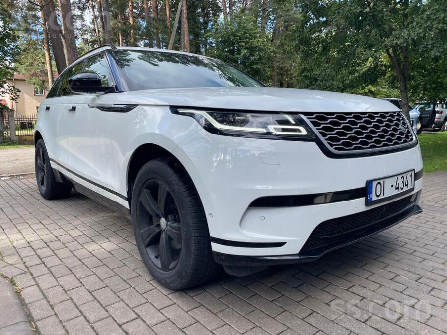 White Land Rover Range Rover Velar 2018 in Riga, with an engine capacity of 2.00 L and mileage of 96 thousand km for 28600 €, photo 3 on AUTOMOTO.COM.LV