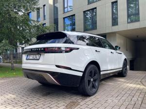 White Land Rover Range Rover Velar 2018 in Riga, with an engine capacity of 2.00 L and mileage of 96 thousand km for 28600 €, photo 5 on AUTOMOTO.COM.LV