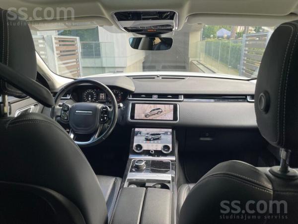 Balts Land Rover Range Rover Velar 2018 Rīga, ar dzinēja tilpumu 2.00 L un nobraukumu 96 tūkst. km par 28600 €, foto 6 vietnē AUTOMOTO.COM.LV
