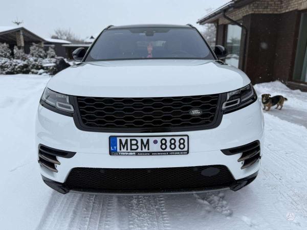White Land Rover Range Rover Velar 2019 in Marijampole, with an engine capacity of 2.00 L and mileage of 63 thousand km for 31300 €, photo 2 on AUTOMOTO.COM.LV
