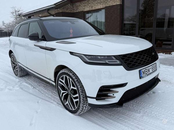 White Land Rover Range Rover Velar 2019 in Marijampole, with an engine capacity of 2.00 L and mileage of 63 thousand km for 31300 €, photo 3 on AUTOMOTO.COM.LV