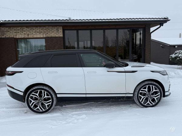 White Land Rover Range Rover Velar 2019 in Marijampole, with an engine capacity of 2.00 L and mileage of 63 thousand km for 31300 €, photo 4 on AUTOMOTO.COM.LV