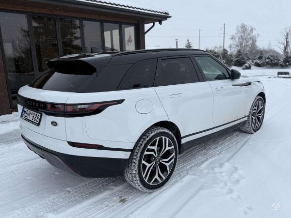 White Land Rover Range Rover Velar 2019 in Marijampole, with an engine capacity of 2.00 L and mileage of 63 thousand km for 31300 €, photo 5 on AUTOMOTO.COM.LV