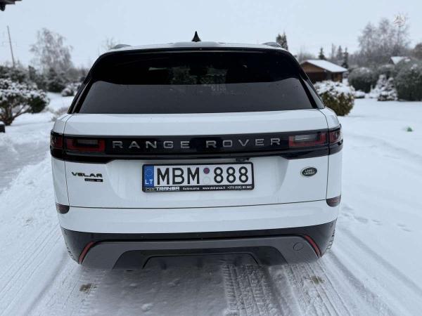White Land Rover Range Rover Velar 2019 in Marijampole, with an engine capacity of 2.00 L and mileage of 63 thousand km for 31300 €, photo 6 on AUTOMOTO.COM.LV