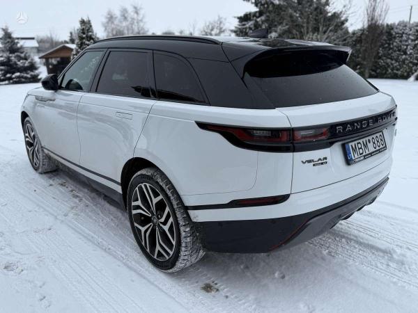 White Land Rover Range Rover Velar 2019 in Marijampole, with an engine capacity of 2.00 L and mileage of 63 thousand km for 31300 €, photo 7 on AUTOMOTO.COM.LV