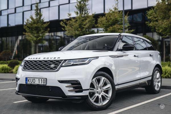Balts Land Rover Range Rover Velar 2019 Viļņa, ar dzinēja tilpumu 2.00 L un nobraukumu 89 tūkst. km par 28600 €, foto 1 vietnē AUTOMOTO.COM.LV