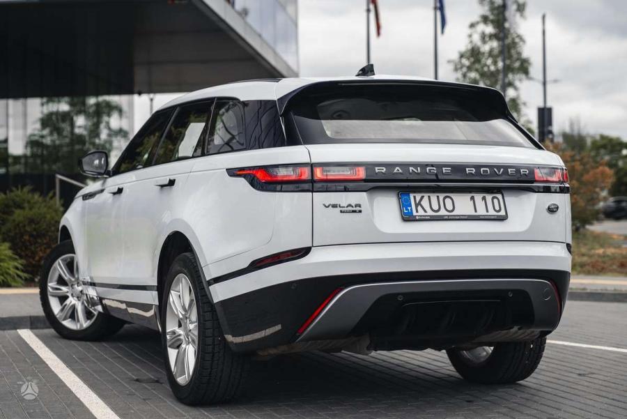 Balts Land Rover Range Rover Velar 2019 Viļņa, ar dzinēja tilpumu 2.00 L un nobraukumu 89 tūkst. km par 28600 €, foto 8 vietnē AUTOMOTO.COM.LV