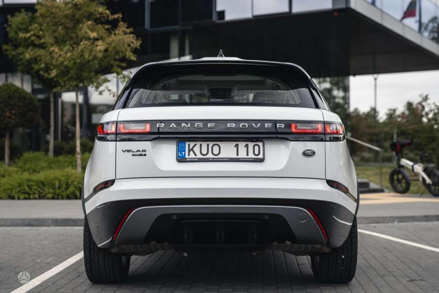 Balts Land Rover Range Rover Velar 2019 Viļņa, ar dzinēja tilpumu 2.00 L un nobraukumu 89 tūkst. km par 28600 €, foto 9 vietnē AUTOMOTO.COM.LV