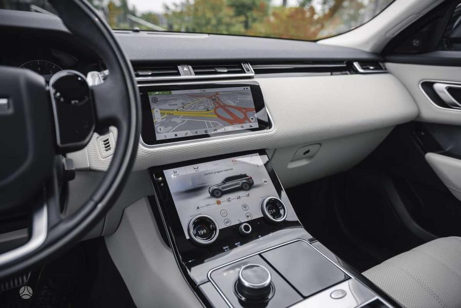 Balts Land Rover Range Rover Velar 2019 Viļņa, ar dzinēja tilpumu 2.00 L un nobraukumu 89 tūkst. km par 28600 €, foto 18 vietnē AUTOMOTO.COM.LV