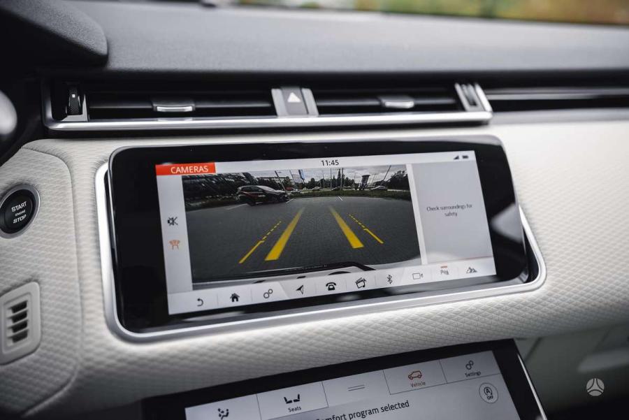 Balts Land Rover Range Rover Velar 2019 Viļņa, ar dzinēja tilpumu 2.00 L un nobraukumu 89 tūkst. km par 28600 €, foto 19 vietnē AUTOMOTO.COM.LV