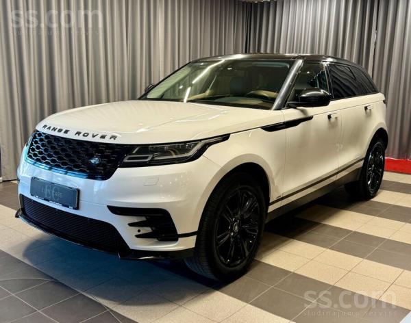 Balts Land Rover Range Rover Velar 2020 Rīga, ar dzinēja tilpumu 2.00 L un nobraukumu 83 tūkst. km par 26490 €, foto  vietnē AUTOMOTO.COM.LV