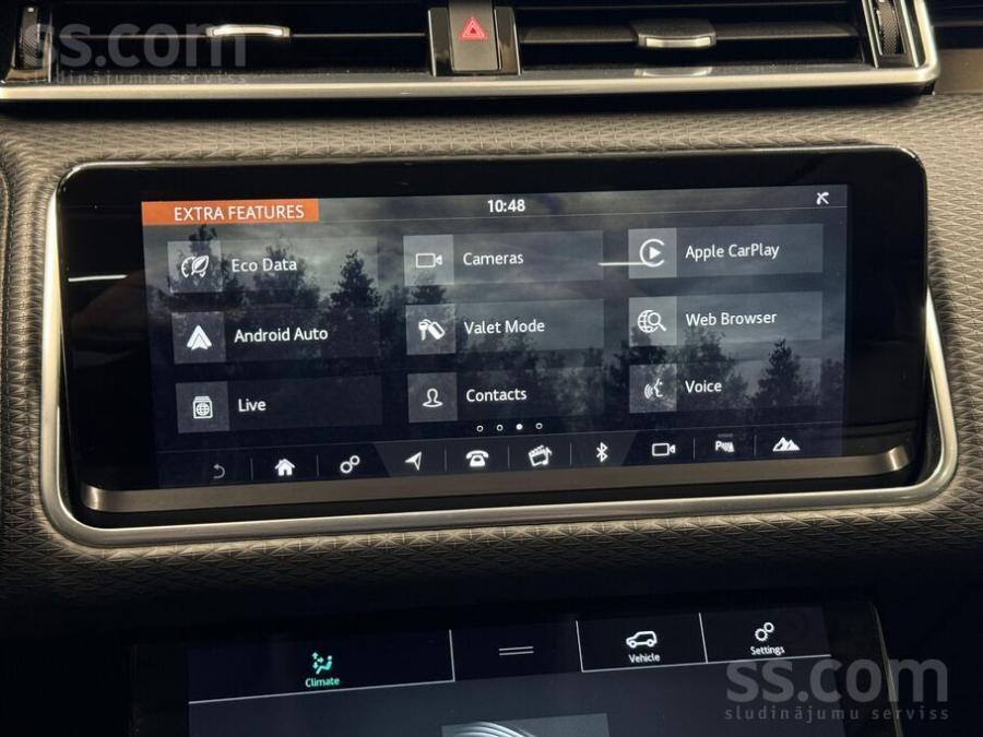 Balts Land Rover Range Rover Velar 2020 Rīga, ar dzinēja tilpumu 2.00 L un nobraukumu 83 tūkst. km par 26490 €, foto 15 vietnē AUTOMOTO.COM.LV