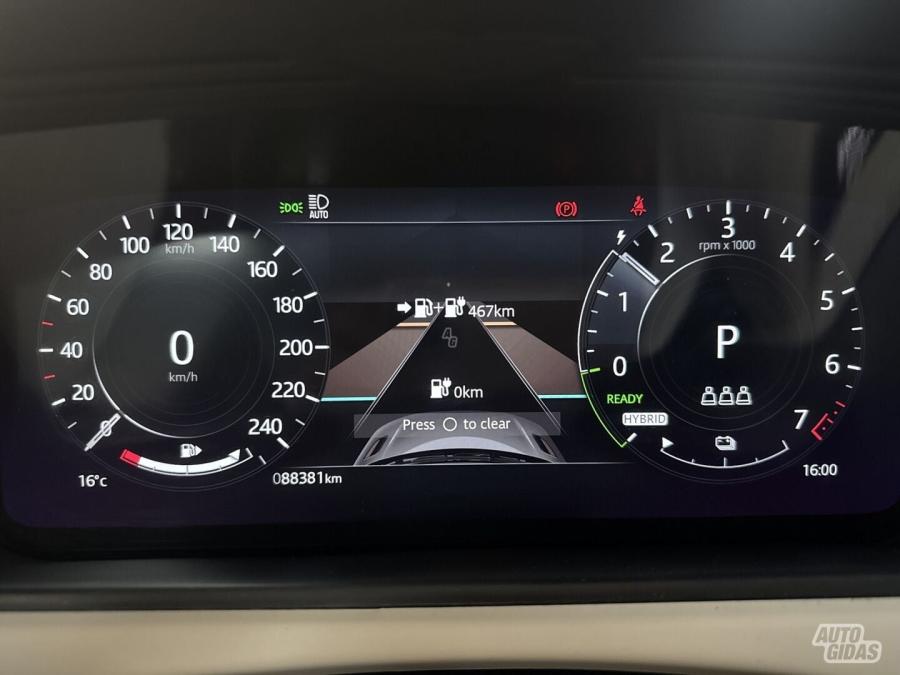 Balts Land Rover Range Rover Velar 2021 Viļņa, ar dzinēja tilpumu 2.00 L un nobraukumu 88 tūkst. km par 35000 €, foto 14 vietnē AUTOMOTO.COM.LV