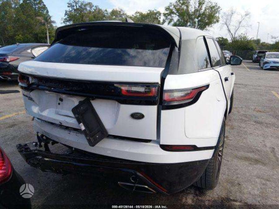 White Land Rover Range Rover Velar 2021 in Klaipeda, with an engine capacity of 3.00 L and mileage of 71 thousand km for 6500 €, photo 18 on AUTOMOTO.COM.LV