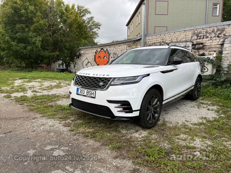 White Land Rover Range Rover Velar 2023 in Tallinn, with an engine capacity of 3.00 L and mileage of 67 thousand km for 53600 €, photo 1 on AUTOMOTO.COM.LV