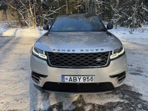 Dzeltens Land Rover Range Rover Velar 2018 Klaipėda, ar dzinēja tilpumu 2.00 L un nobraukumu 154 tūkst. km par 19600 €, foto  vietnē AUTOMOTO.COM.LV
