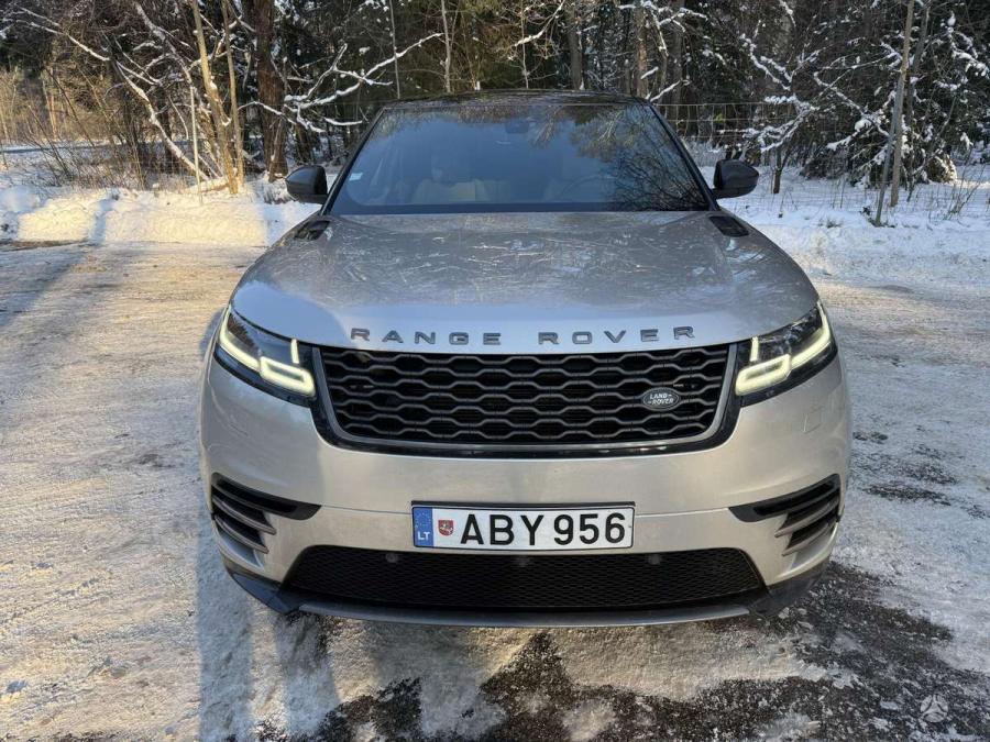 Yellow Land Rover Range Rover Velar 2018 in Klaipeda, with an engine capacity of 2.00 L and mileage of 154 thousand km for 19600 €, photo 1 on AUTOMOTO.COM.LV