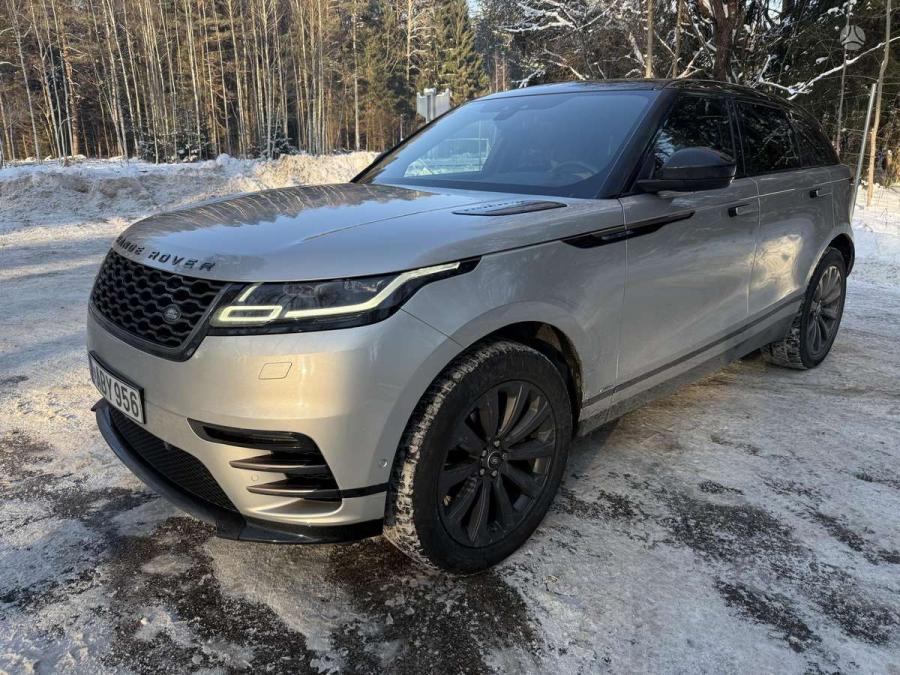 Yellow Land Rover Range Rover Velar 2018 in Klaipeda, with an engine capacity of 2.00 L and mileage of 154 thousand km for 19600 €, photo 2 on AUTOMOTO.COM.LV
