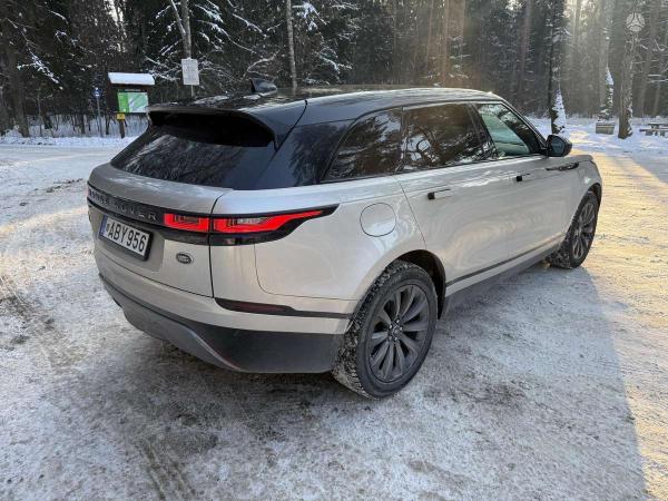 Yellow Land Rover Range Rover Velar 2018 in Klaipeda, with an engine capacity of 2.00 L and mileage of 153 thousand km for 19600 €, photo 3 on AUTOMOTO.COM.LV