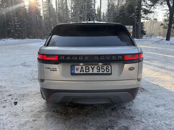 Yellow Land Rover Range Rover Velar 2018 in Klaipeda, with an engine capacity of 2.00 L and mileage of 153 thousand km for 19600 €, photo 6 on AUTOMOTO.COM.LV