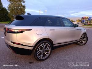 Yellow Land Rover Range Rover Velar 2018 in Riga, with an engine capacity of 3.00 L and mileage of 115 thousand km for 23990 €, photo 4 on AUTOMOTO.COM.LV