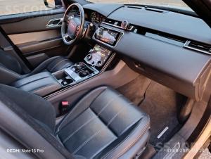 Yellow Land Rover Range Rover Velar 2018 in Riga, with an engine capacity of 3.00 L and mileage of 115 thousand km for 23990 €, photo 21 on AUTOMOTO.COM.LV