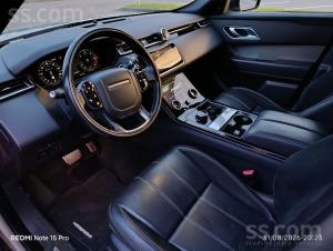 Yellow Land Rover Range Rover Velar 2018 in Riga, with an engine capacity of 3.00 L and mileage of 115 thousand km for 23990 €, photo 23 on AUTOMOTO.COM.LV
