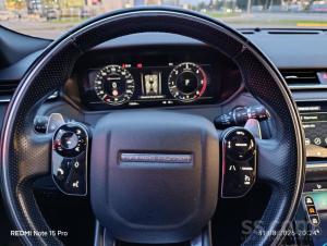 Yellow Land Rover Range Rover Velar 2018 in Riga, with an engine capacity of 3.00 L and mileage of 115 thousand km for 23990 €, photo 26 on AUTOMOTO.COM.LV