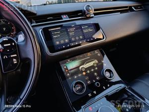 Yellow Land Rover Range Rover Velar 2018 in Riga, with an engine capacity of 3.00 L and mileage of 115 thousand km for 23990 €, photo 27 on AUTOMOTO.COM.LV
