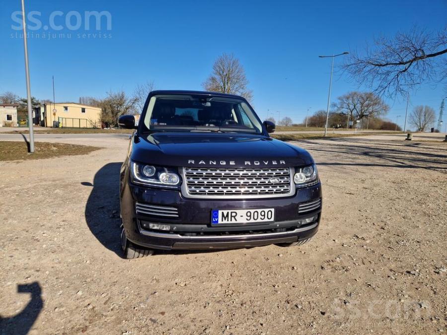 Violet Land Rover Range Rover 2014 in Liepaja, with an engine capacity of 4.40 L and mileage of 293 thousand km for 6500 €, photo 2 on AUTOMOTO.COM.LV