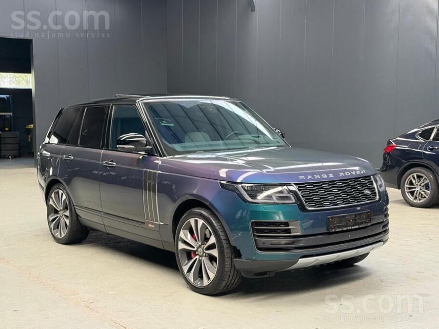 Violet Land Rover Range Rover 2018 in Jurmala, with an engine capacity of 5.00 L and mileage of 202 thousand km for 27900 €, photo 3 on AUTOMOTO.COM.LV