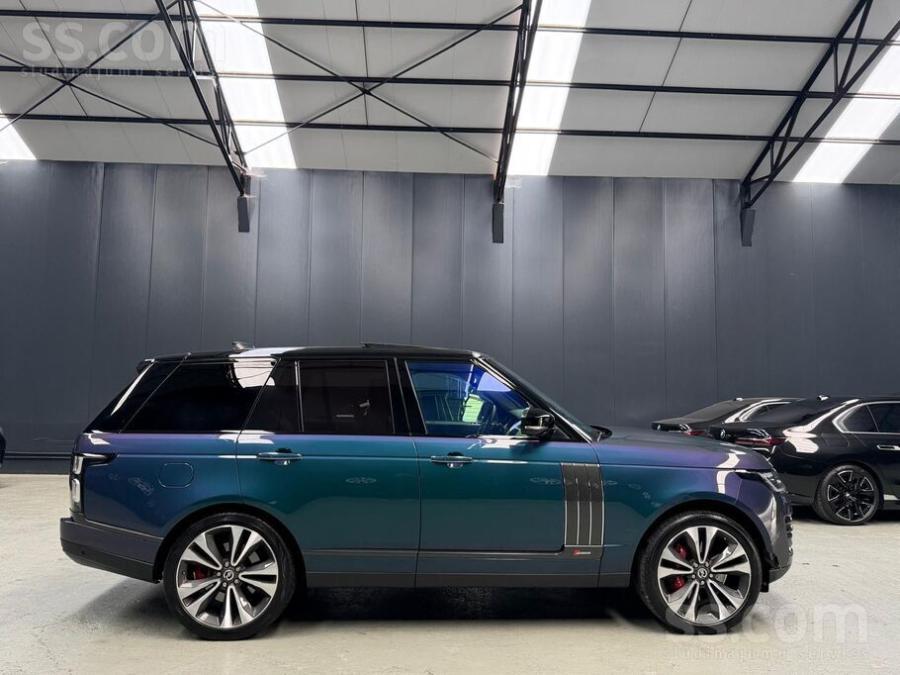 Violet Land Rover Range Rover 2018 in Jurmala, with an engine capacity of 5.00 L and mileage of 202 thousand km for 27900 €, photo 4 on AUTOMOTO.COM.LV