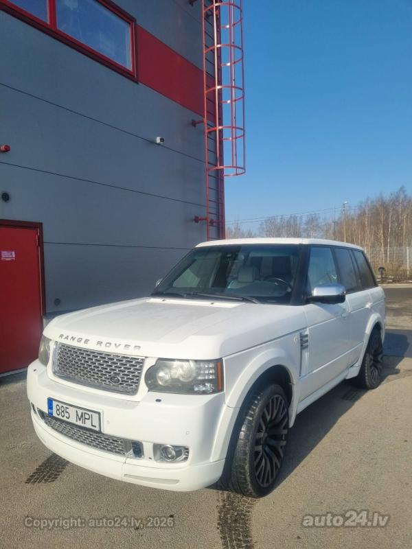 White Land Rover Range Rover 2011 in Tallinn, with an engine capacity of 4.40 L and mileage of 0 thousand km for 20500 €, photo 1 on AUTOMOTO.COM.LV
