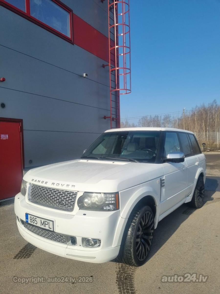 White Land Rover Range Rover 2011 in Tallinn, with an engine capacity of 4.40 L and mileage of 0 thousand km for 20500 €, photo 1 on AUTOMOTO.COM.LV