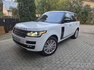 White Land Rover Range Rover 2014 in Jurmala, with an engine capacity of 4.40 L and mileage of 185 thousand km for 26200 €, photo  on AUTOMOTO.COM.LV