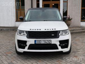 White Land Rover Range Rover 2014 in Jelgava, with an engine capacity of 5.00 L and mileage of 175 thousand km for 28500 €, photo 3 on AUTOMOTO.COM.LV