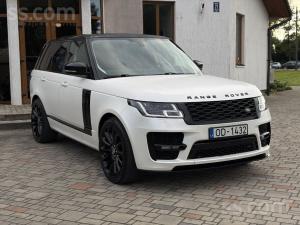 White Land Rover Range Rover 2014 in Jelgava, with an engine capacity of 5.00 L and mileage of 175 thousand km for 28500 €, photo 6 on AUTOMOTO.COM.LV