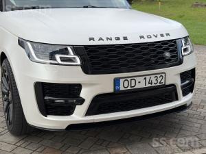 White Land Rover Range Rover 2014 in Jelgava, with an engine capacity of 5.00 L and mileage of 175 thousand km for 28500 €, photo 10 on AUTOMOTO.COM.LV