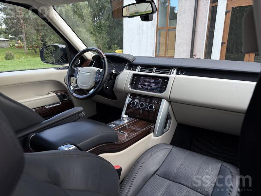 White Land Rover Range Rover 2014 in Jelgava, with an engine capacity of 5.00 L and mileage of 175 thousand km for 28500 €, photo 22 on AUTOMOTO.COM.LV