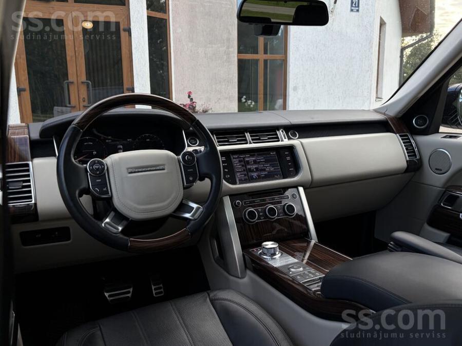 White Land Rover Range Rover 2014 in Jelgava, with an engine capacity of 5.00 L and mileage of 175 thousand km for 28500 €, photo 28 on AUTOMOTO.COM.LV