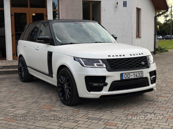 White Land Rover Range Rover 2014 in Parnu, with an engine capacity of 5.00 L and mileage of 175 thousand km for 28500 €, photo 1 on AUTOMOTO.COM.LV